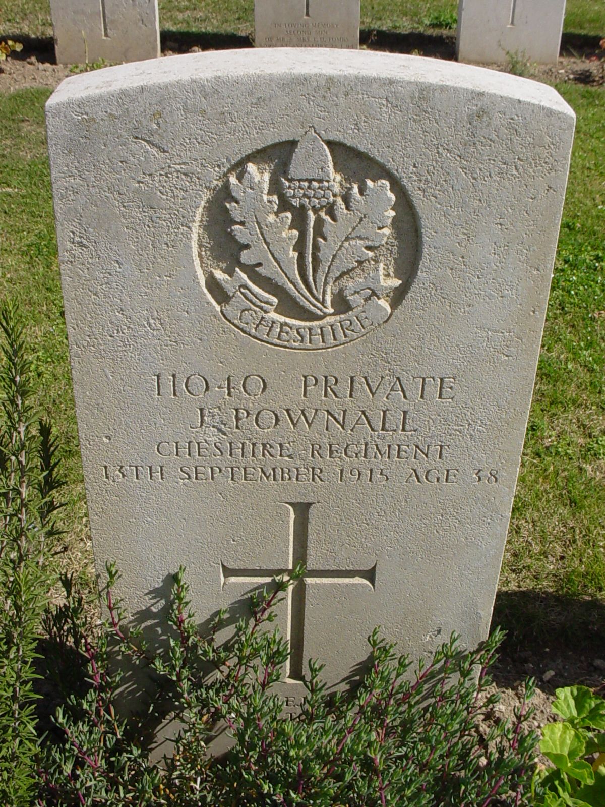 13th September 2020 | remember them all: Cheshire Regiment casualties