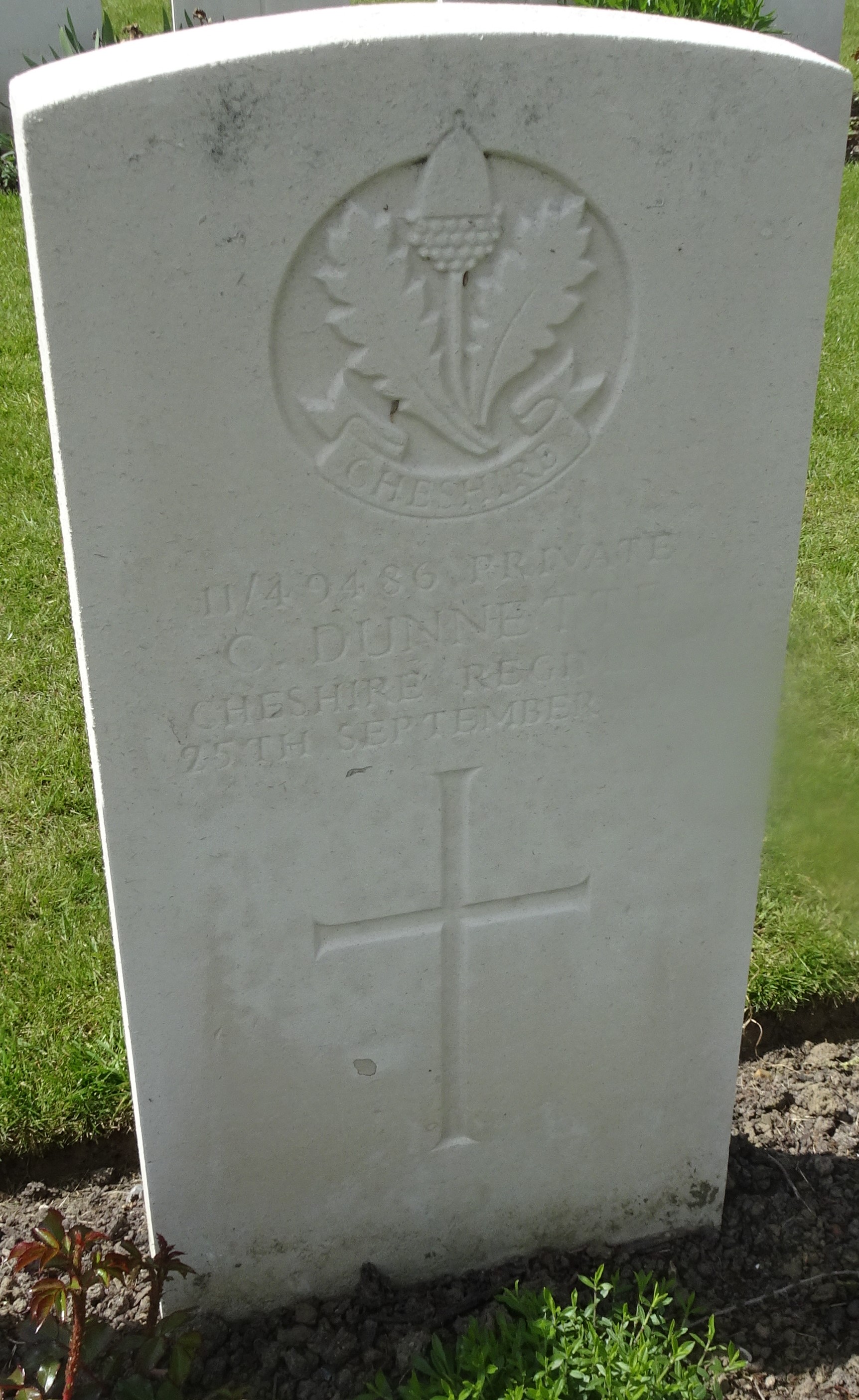 25th September 2020 | remember them all: Cheshire Regiment casualties